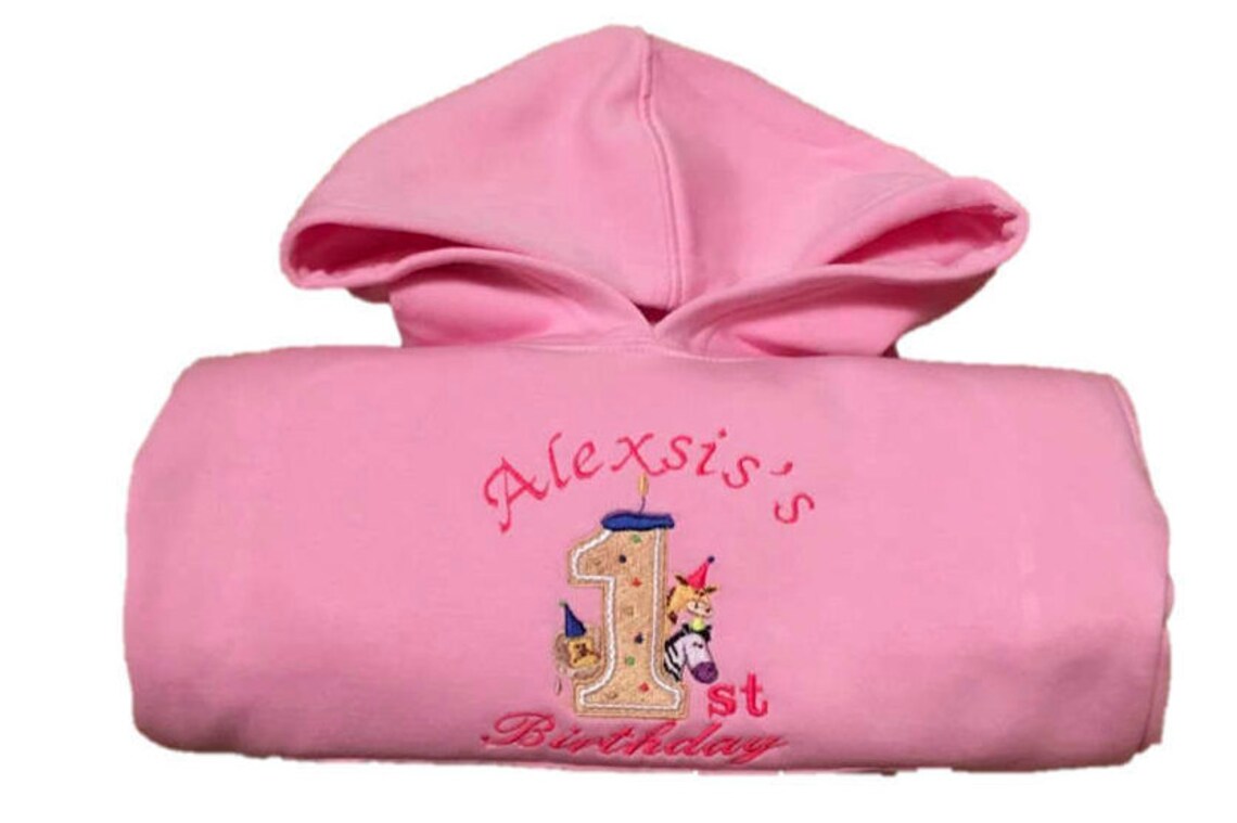 Personalised Baby/toddler 1st Birthday Hoodie Jumper Party | Etsy