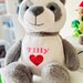 Personalised Embroidered Panda Cubbies – Custom Name Plush Baby/kids ...