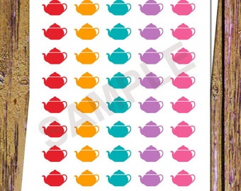 Rainbow Teapot - Etsy