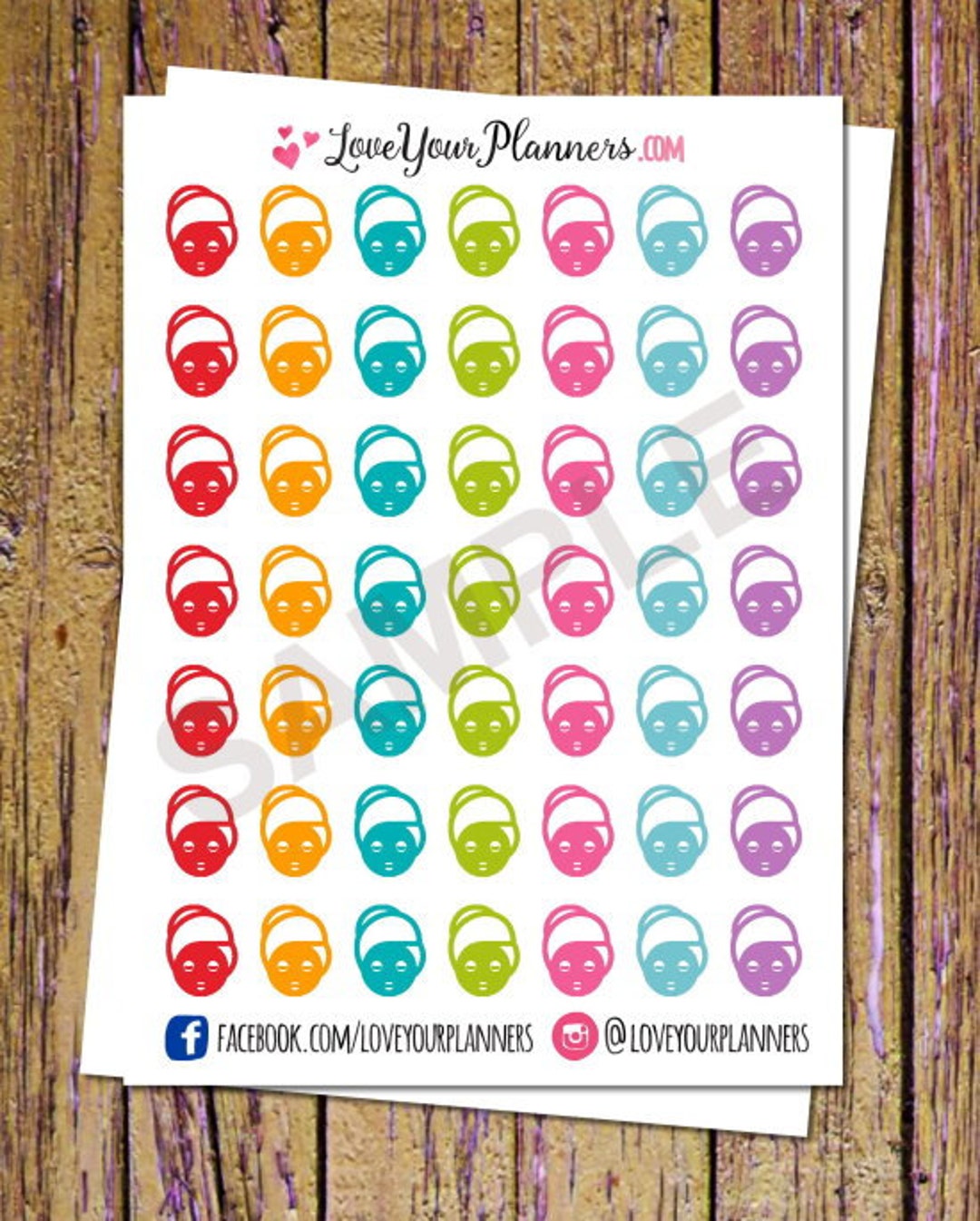 49 Spa Planner Stickers Spa Appointment Facial Stickers Planning ...