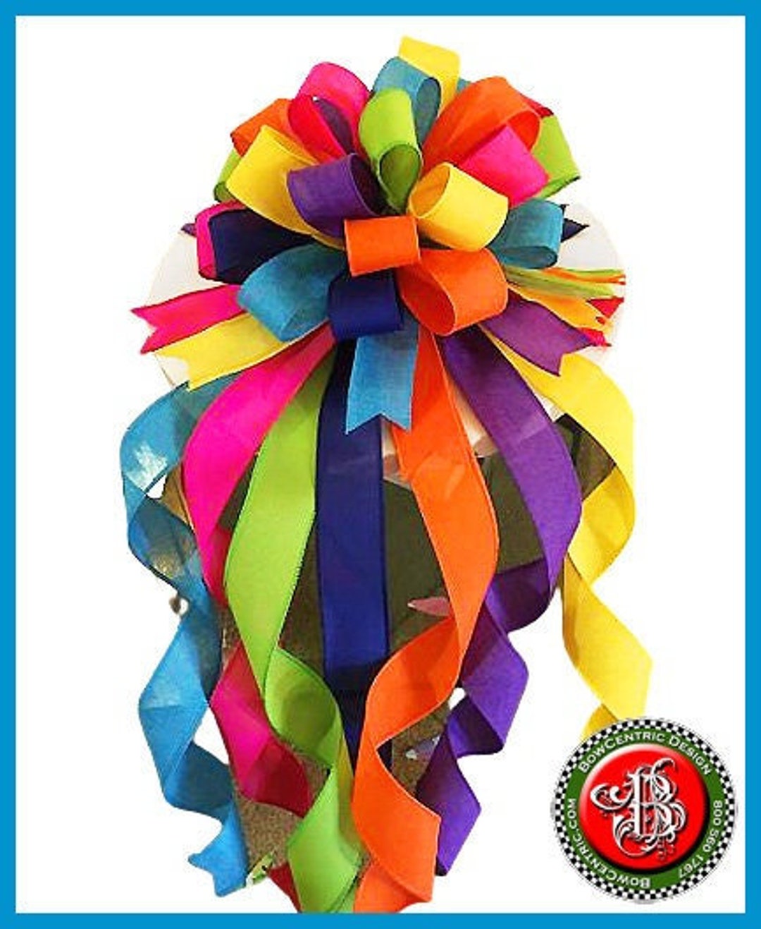 Rainbow Wreath Bow Pride Bow Rainbow Tree Topper Pride - Etsy