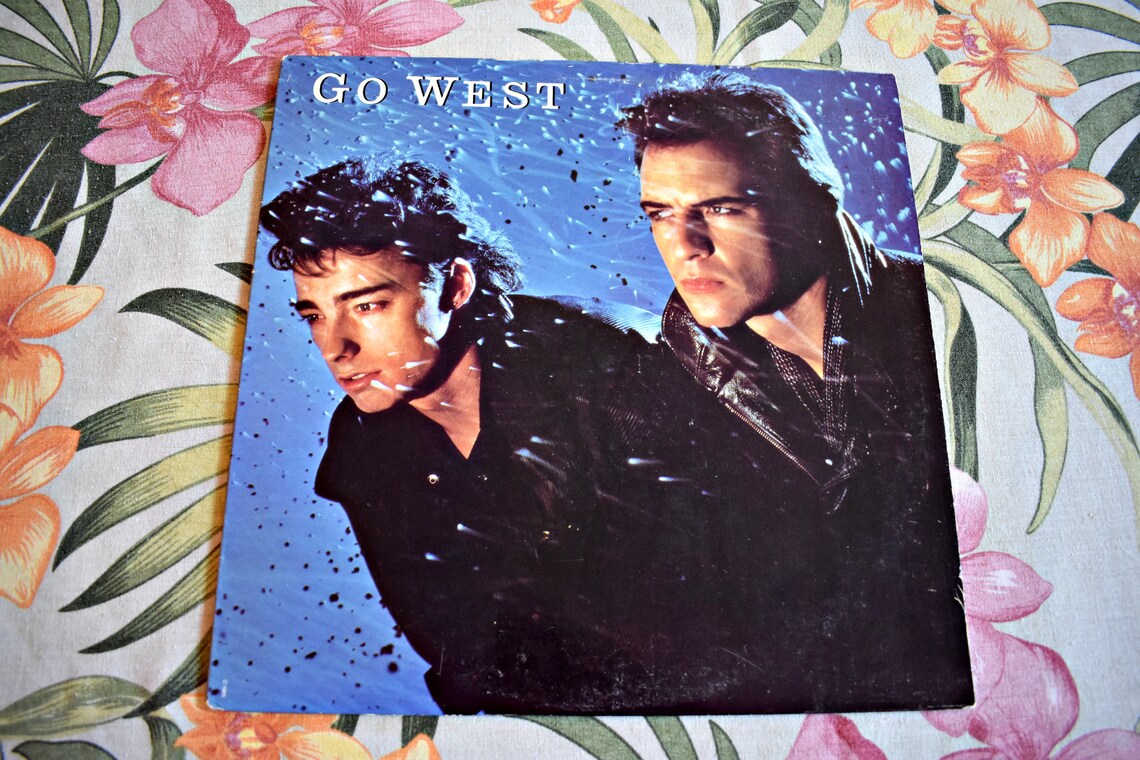 Vintage Go West Go West 1985, Vintage Vinyl LP Record Vintage Album ...