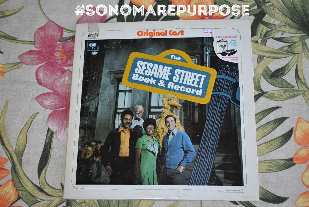 Vintage Sesame Street the Sesame Street Book & Record Original Cast LP ...