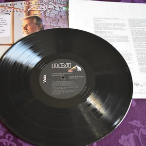 Vintage Kenny Rogers I Prefer the Moonlight 1987. Vintage Vinyl Record ...