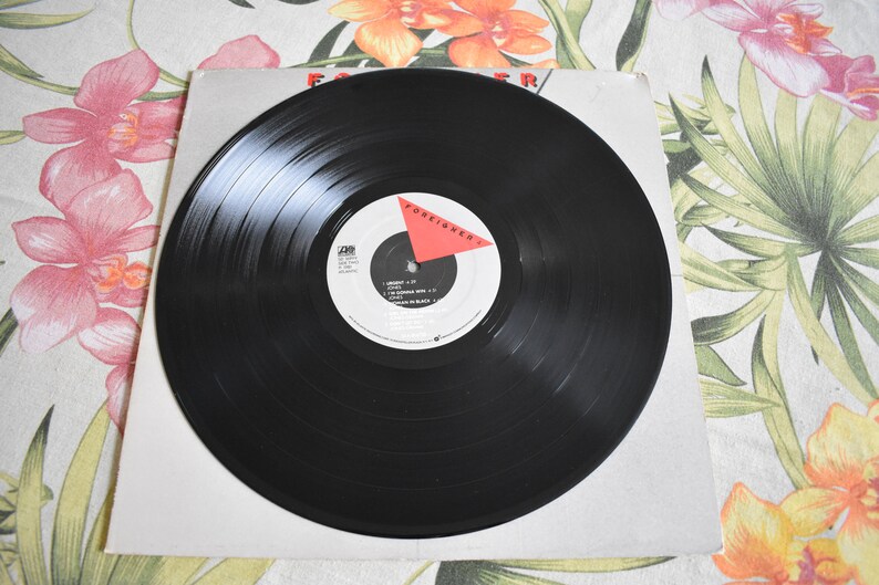 Foreigner Four 1981 LP Album Vintage Record Rock Record - Etsy