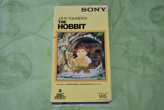 The Hobbit Vintage 1977 VHS Original J.R.R. Tolkien Sony ABC - Etsy