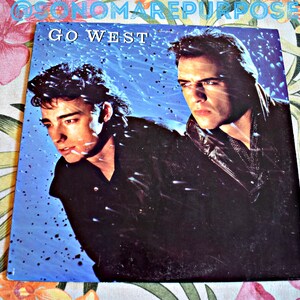 Vintage Go West Go West 1985, Vintage Vinyl LP Record Vintage Album ...