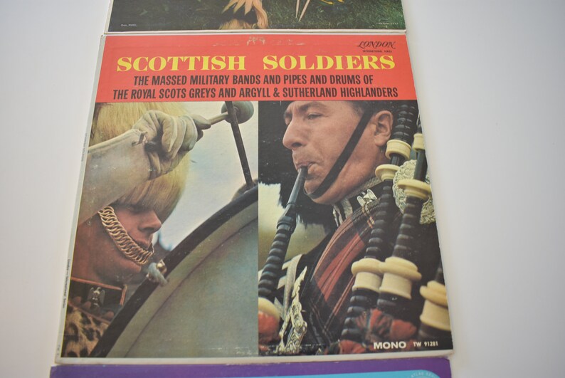 Lot of 3 Scottish 12 Vintage Vinyl Record Album - Etsy