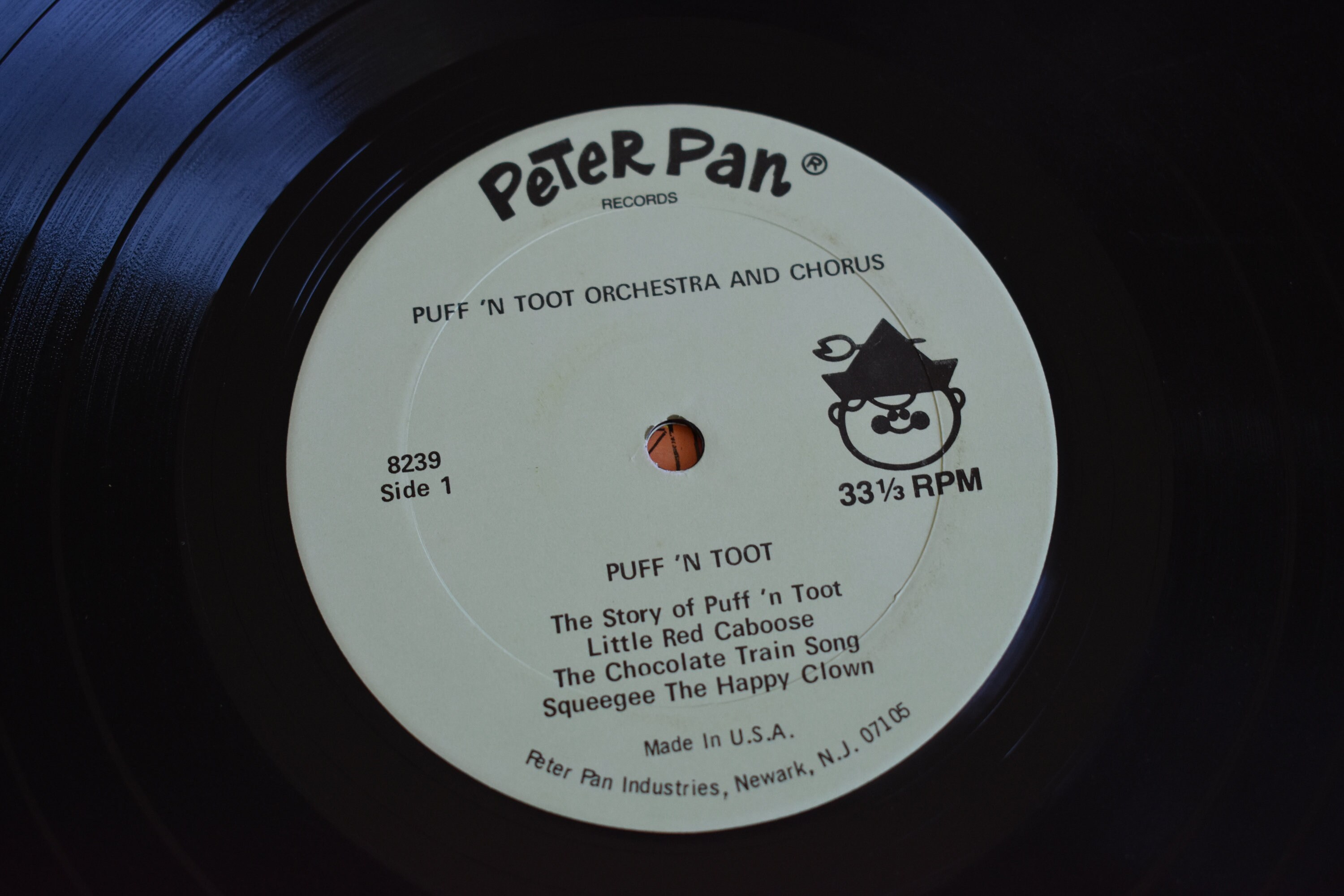 Peter Pan Players Orchestra Puff 'N Toot Vinyl Album LP 8239 Vintage ...
