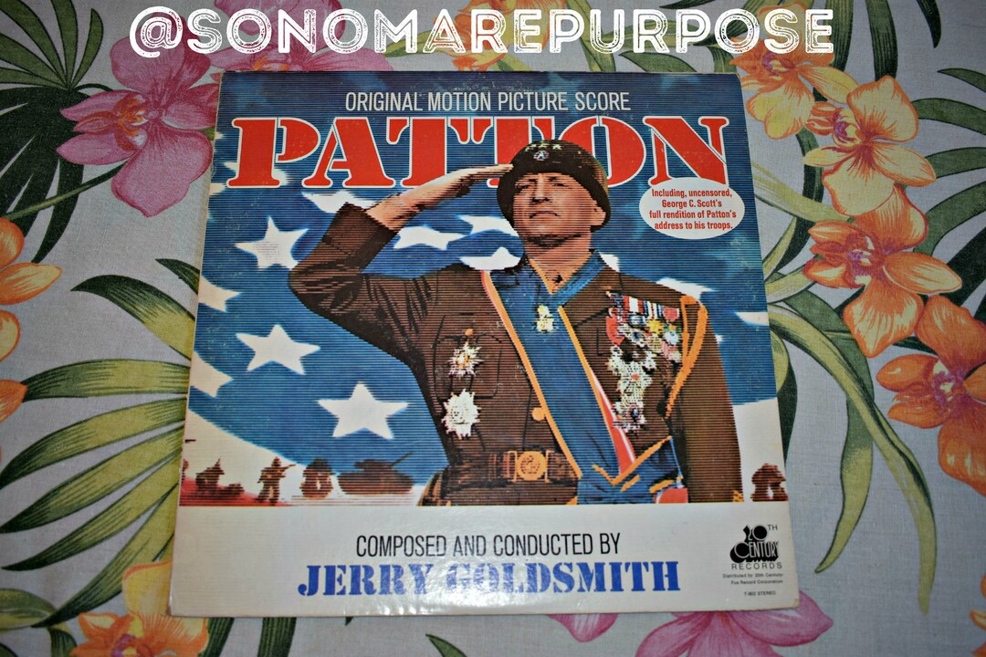 Vintage Patton Original Motion Picture Score Vinyl Record 1970 NM ...