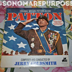 Vintage Patton Original Motion Picture Score Vinyl Record 1970 NM ...