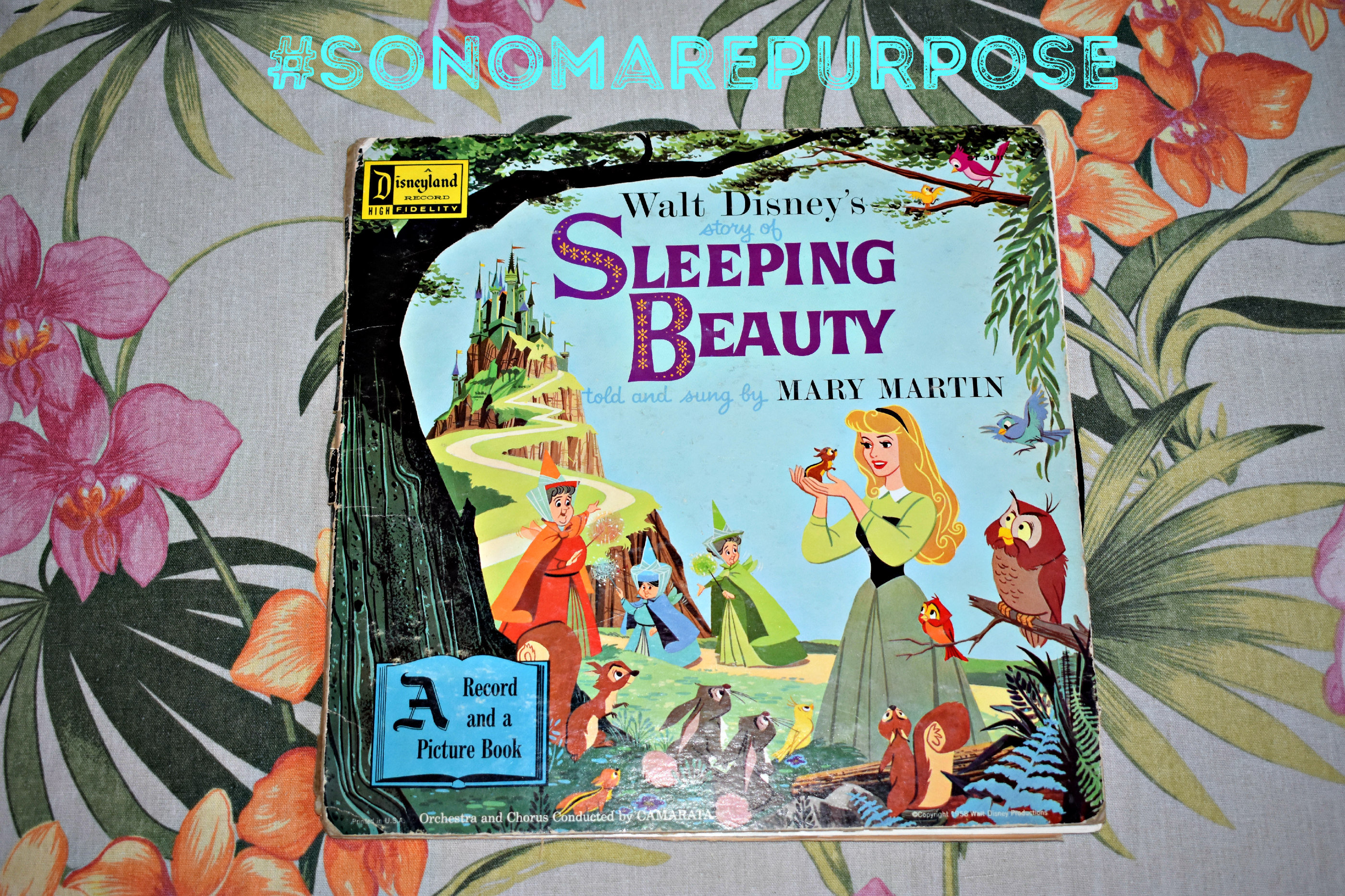 Walt Disney's the story and songs from Sleeping Beauty Vinyl Record ST ...