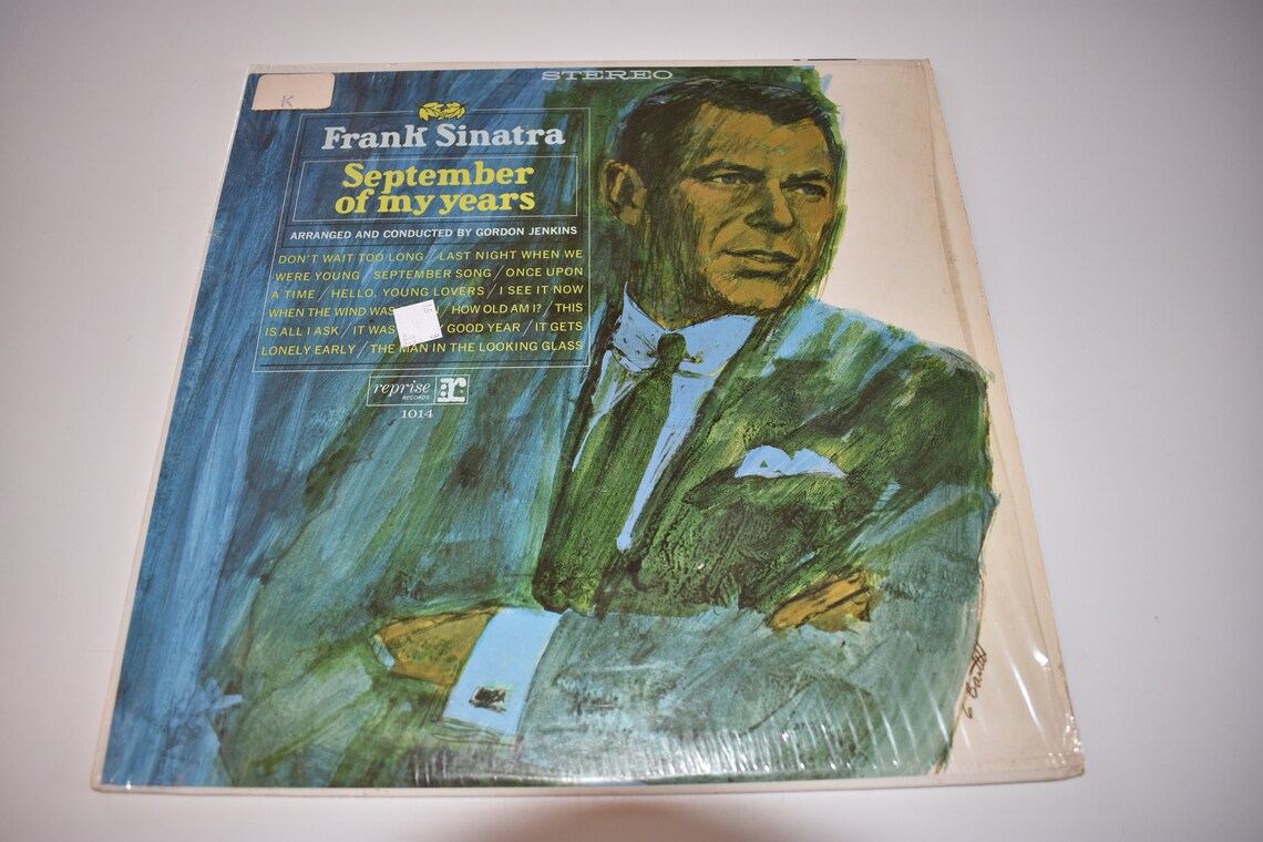 Frank Sinatra September of My Years Vinyl 33 LP Pop Music Vintage Vinyl ...