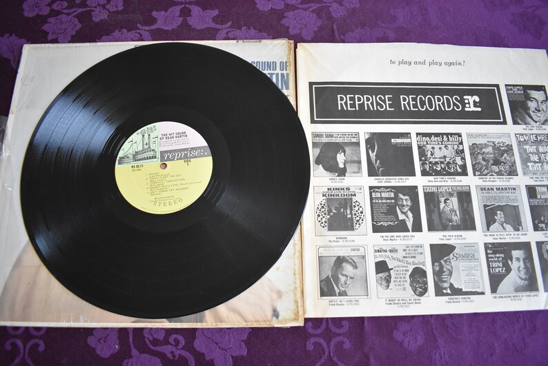 Dean Martin the Hit Sound of Dean Martin Vinyl 33 LP Pop Music - Etsy