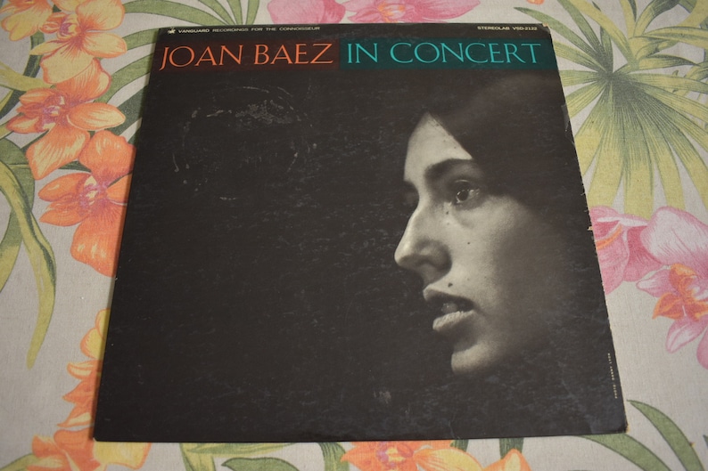 Vintage Joan Baez – in Concert Record VSD-2122, Rock and Roll, Folk ...