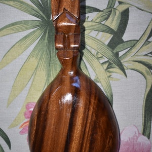 Vintage Monkey Pod Capiz Shell Tik God Wood Bowl Serving Dish, Made in ...