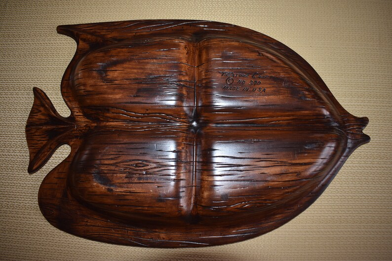 Vintage Treasure Craft Maui Hawaii 390 Fish Mid Century | Etsy