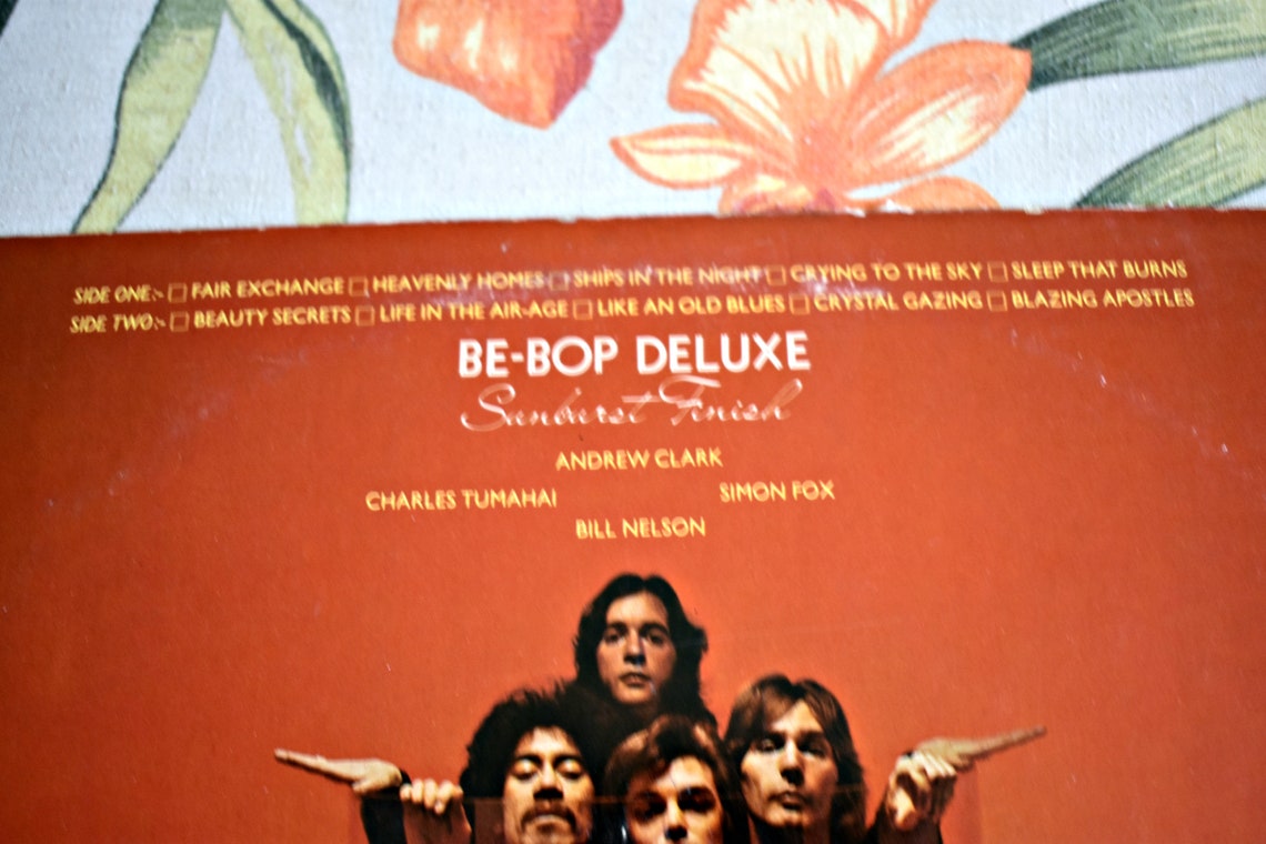 Vintage Be-bop Deluxe Sunburst Finish 1976 LP Record Album - Etsy