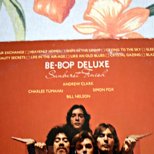 Vintage Be-bop Deluxe Sunburst Finish 1976 LP Record Album, Vintage 1970s, Disco Era, Vintage ...