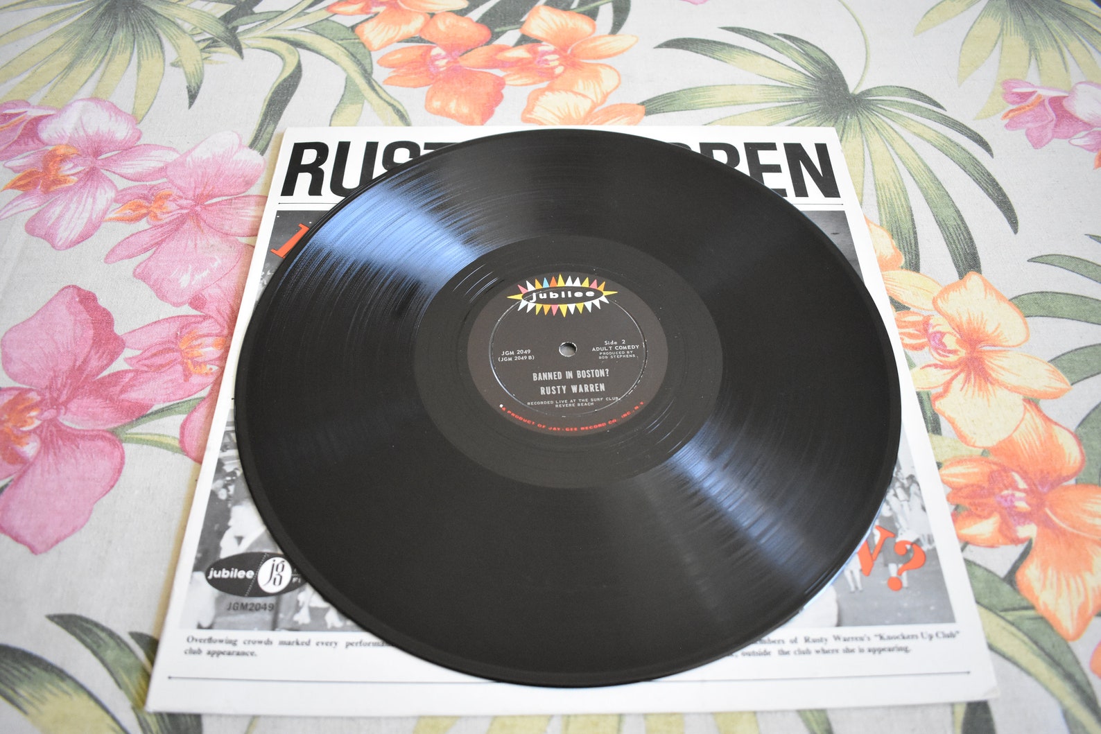 Vintage Rusty Warren Banned in Boston 1963 Vinyl Record | Etsy