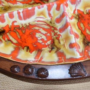 Vintage Treasure Craft Maui Hawaii 390 Fish Mid Century 1960's Divided ...