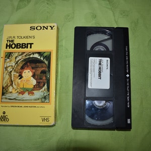 The Hobbit Vintage 1977 VHS Original J.R.R. Tolkien Sony ABC - Etsy