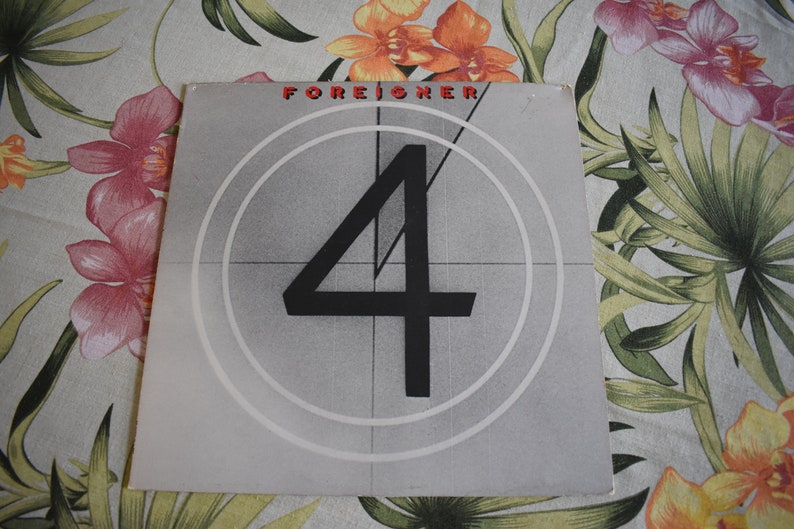 Foreigner Four 1981 LP Album Vintage Record Rock Record - Etsy