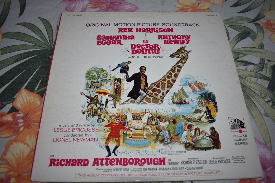 Vintage Doctor Dolittle Original Motion Picture Soundtrack Vinyl Record ...