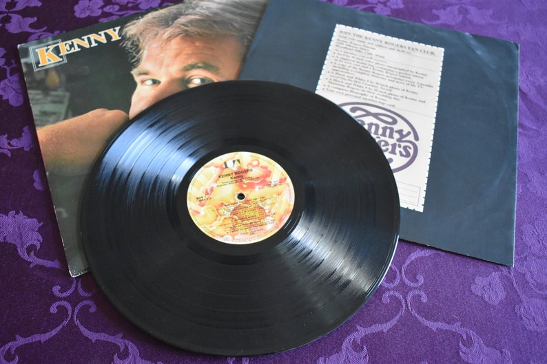 Vintage Kenny Rogers Kenny 1979. Vintage Vinyl Record LP - Etsy
