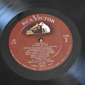 Victory at Sea Robert Russell Bennett- OST-RCA 1779 Mono Great ...