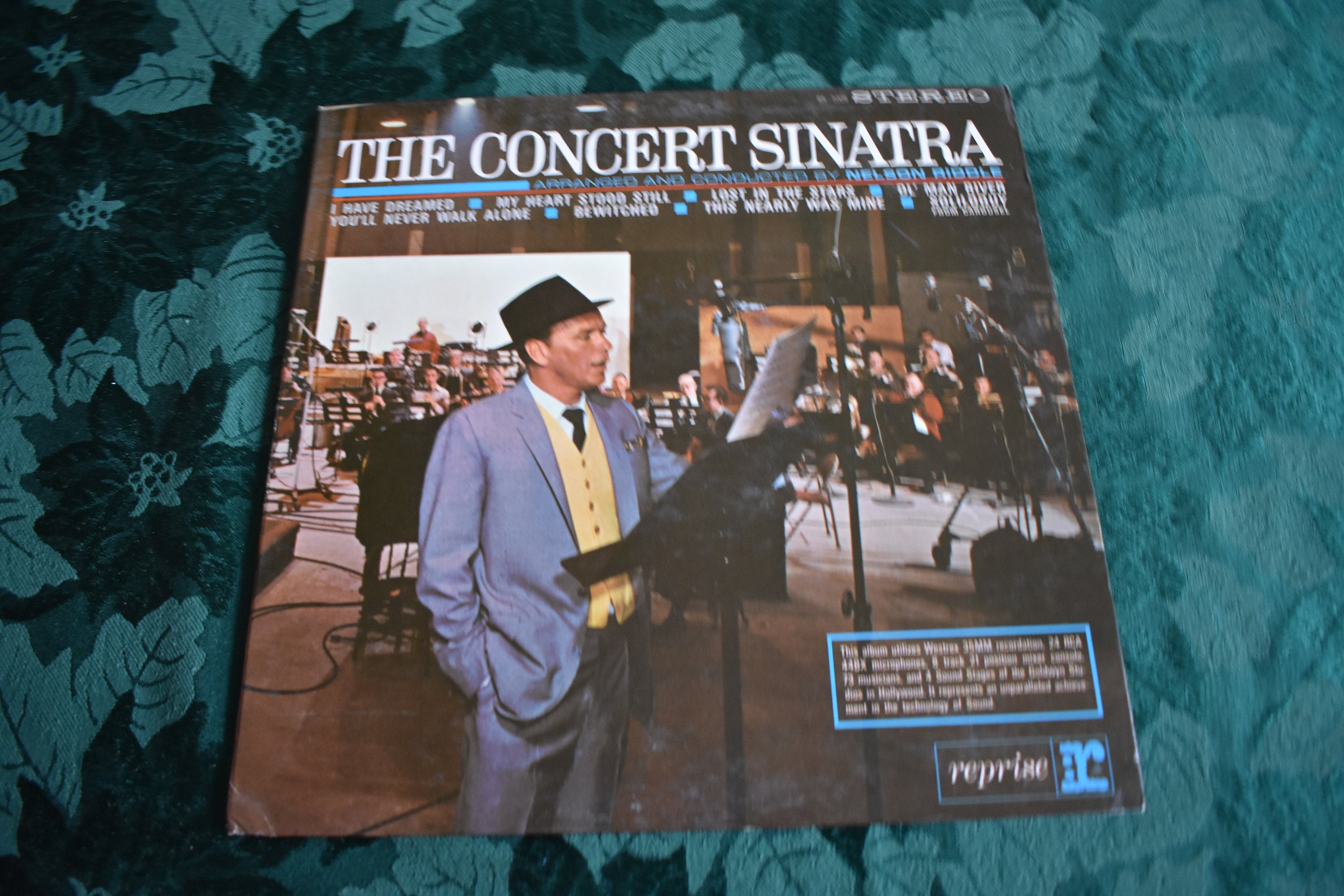Frank Sinatra the Concert Sinatra 1963 Vinyl Record Vintage - Etsy