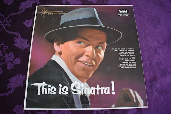 Frank Sinatra This is Sinatra 1962 Capitol T-768 Gold Label - Etsy