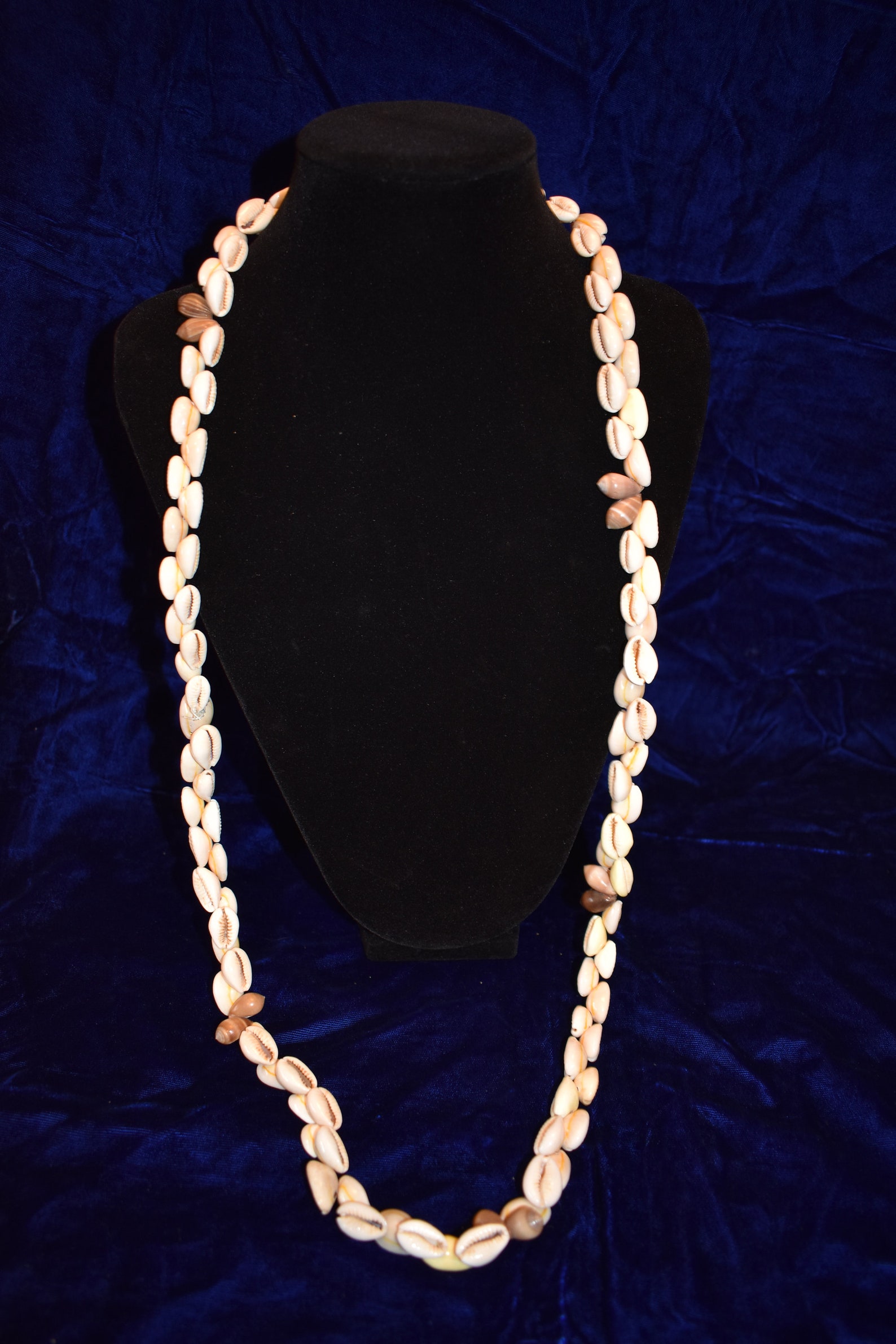 Vintage Polynesian Sea Shell 39" Necklace, Vintage Handmade Necklace ...