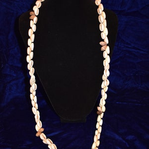 Vintage Polynesian Sea Shell 39" Necklace, Vintage Handmade Necklace ...