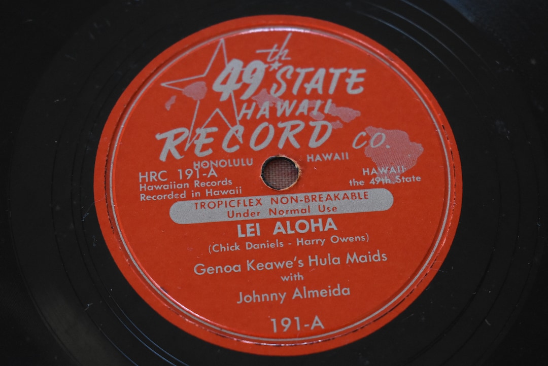 Vintage Genoa Keawe's Hula Maids W-johnny Almeida Genoa Keawe's ...