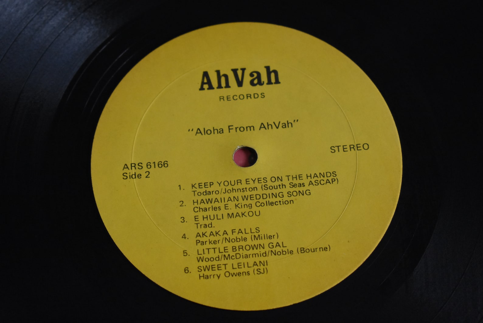 Signed/autographed Ahvah Aloha From Ahvah Ahvah Records - Etsy