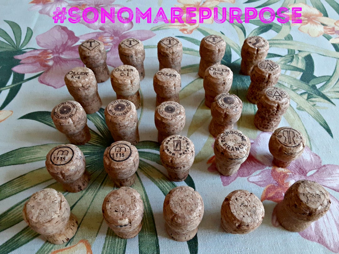 Champagne Corks for Crafts, Lot of 25 Sonoma County Champagne Corks ...