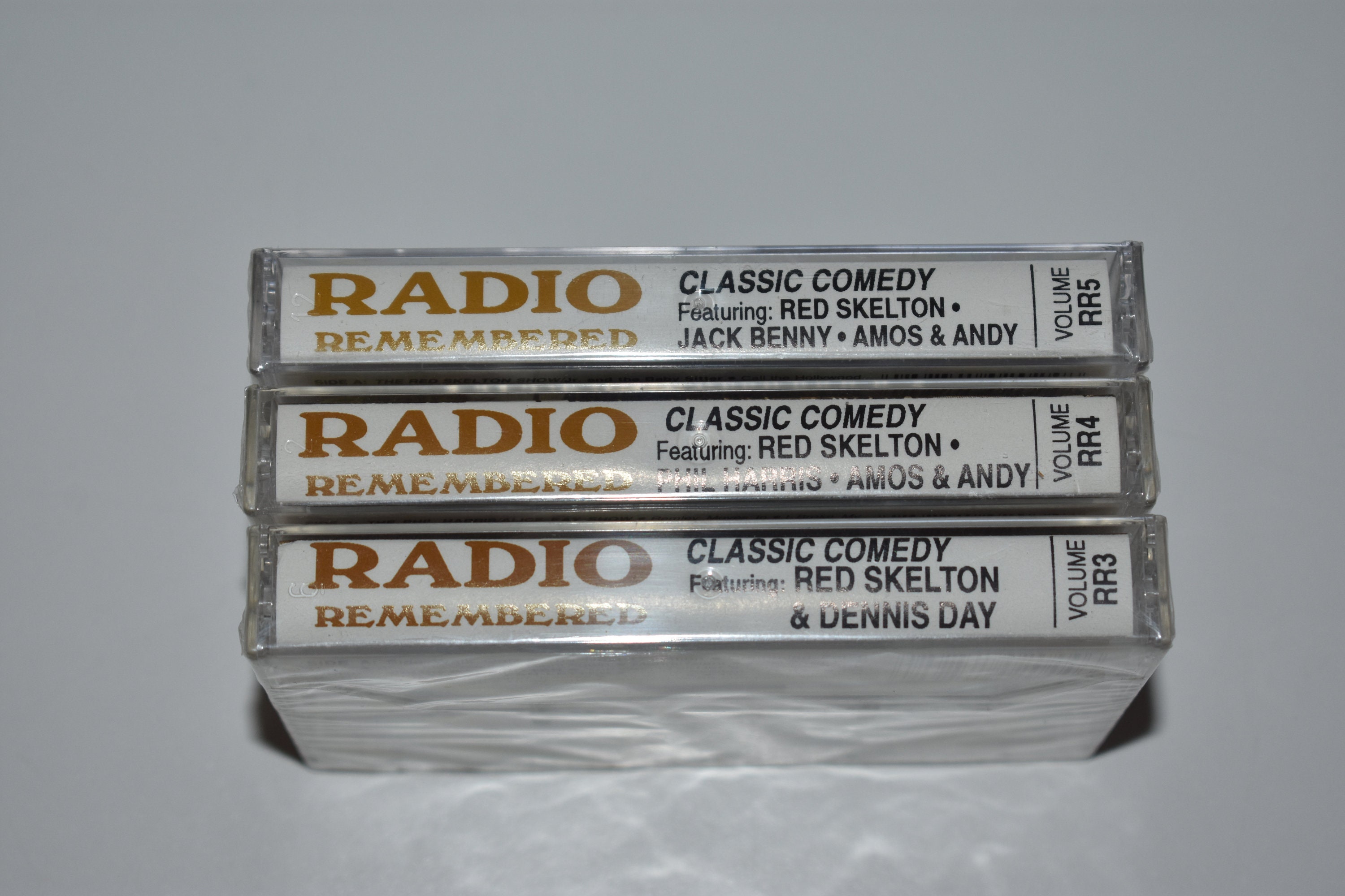 Lot of 3 Radio Remembered Cassettes Volumes 3, 4 & 5, Comedy Cassette ...