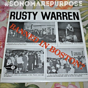 Vintage Rusty Warren Banned in Boston? 1963 Vinyl Record Jubilee JGM ...
