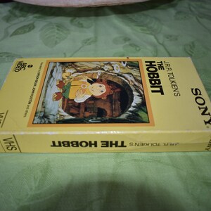 The Hobbit Vintage 1977 VHS Original J.R.R. Tolkien Sony ABC - Etsy