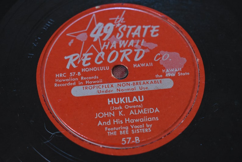 Vintage John K. Almeida and His Hawaiians With Joe Keawe John K ...