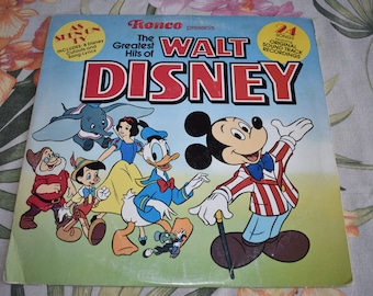 Walt Disney's Disney's Mickey Mouse Disco Vinyl Record Album 1979 ...