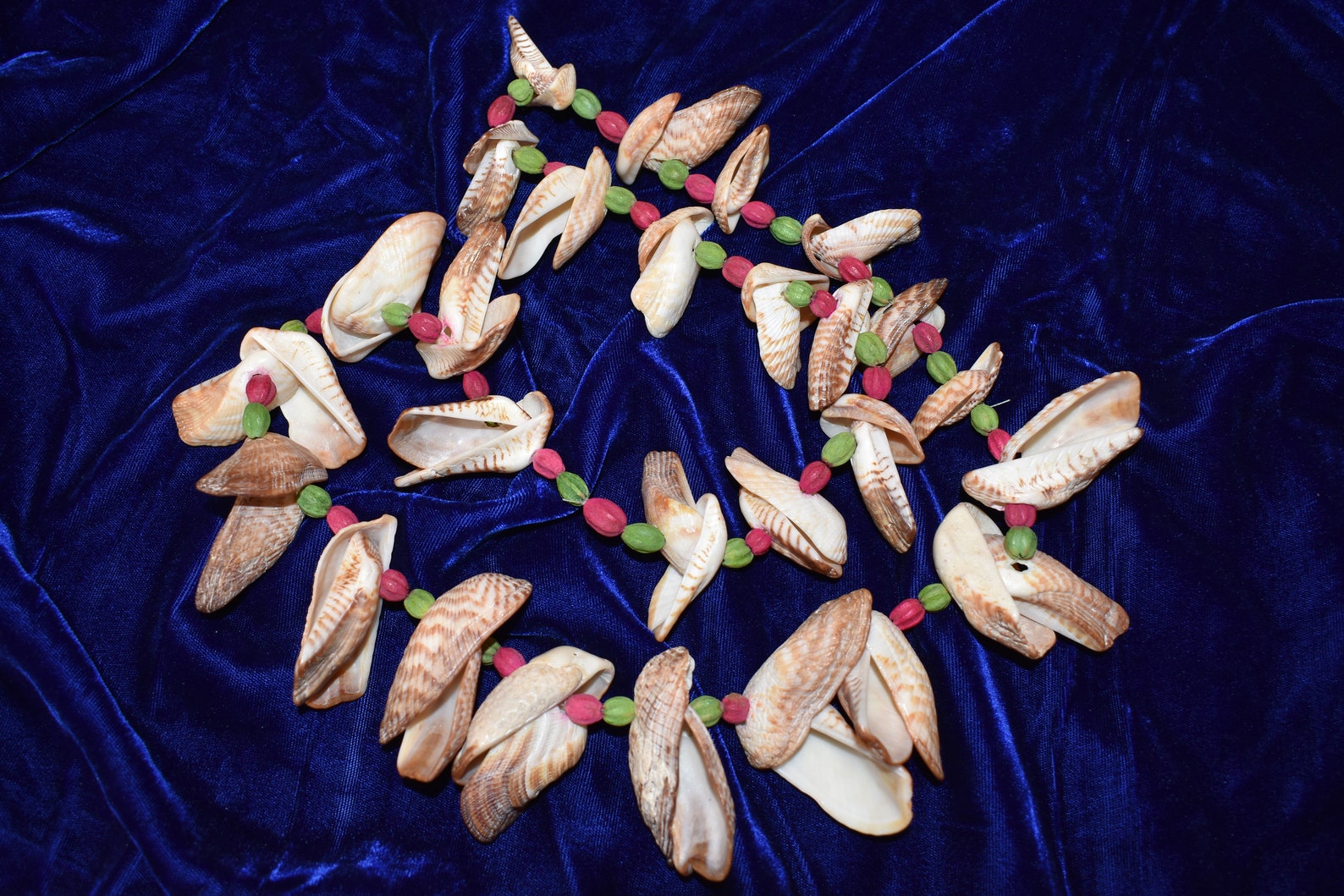 Vintage Polynesian White Brown Sea Shell Necklace 32 - Etsy