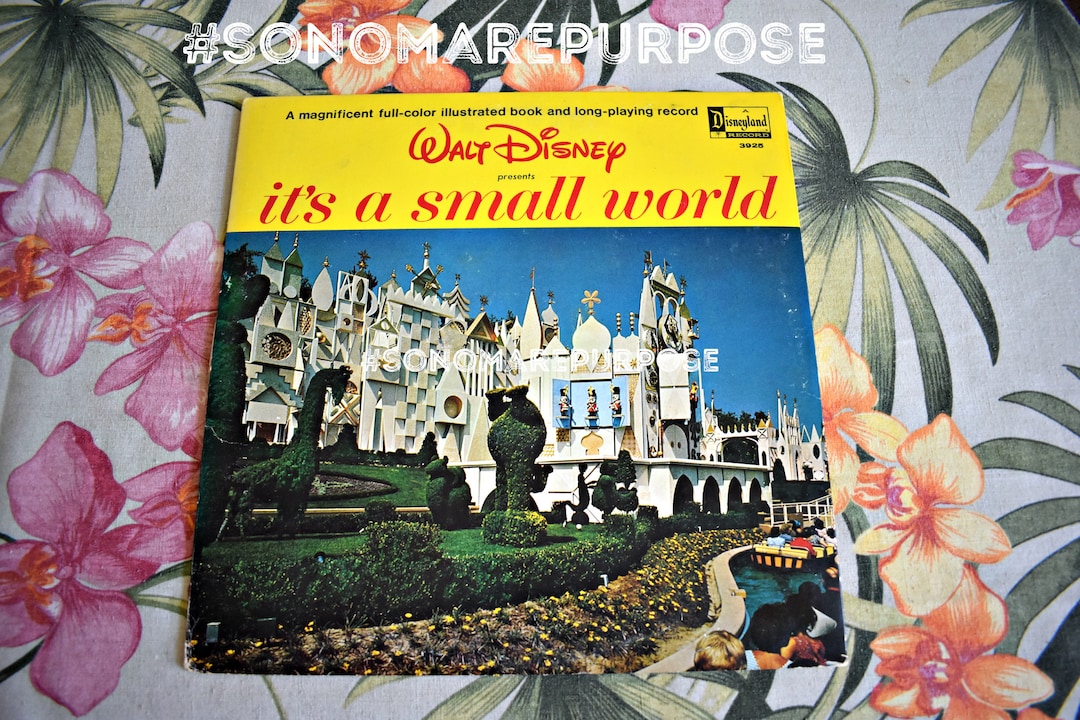 Walt Disney's Its a Small World Vintage 1964 Vinyl Record LP 3925 NEAR ...