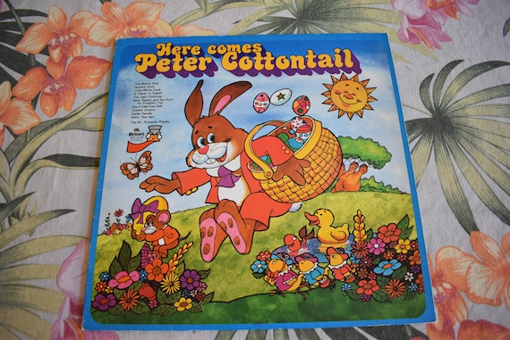 Here Comes Peter Cottontail Vinyl Album LP SPC-5145 Vintage - Etsy