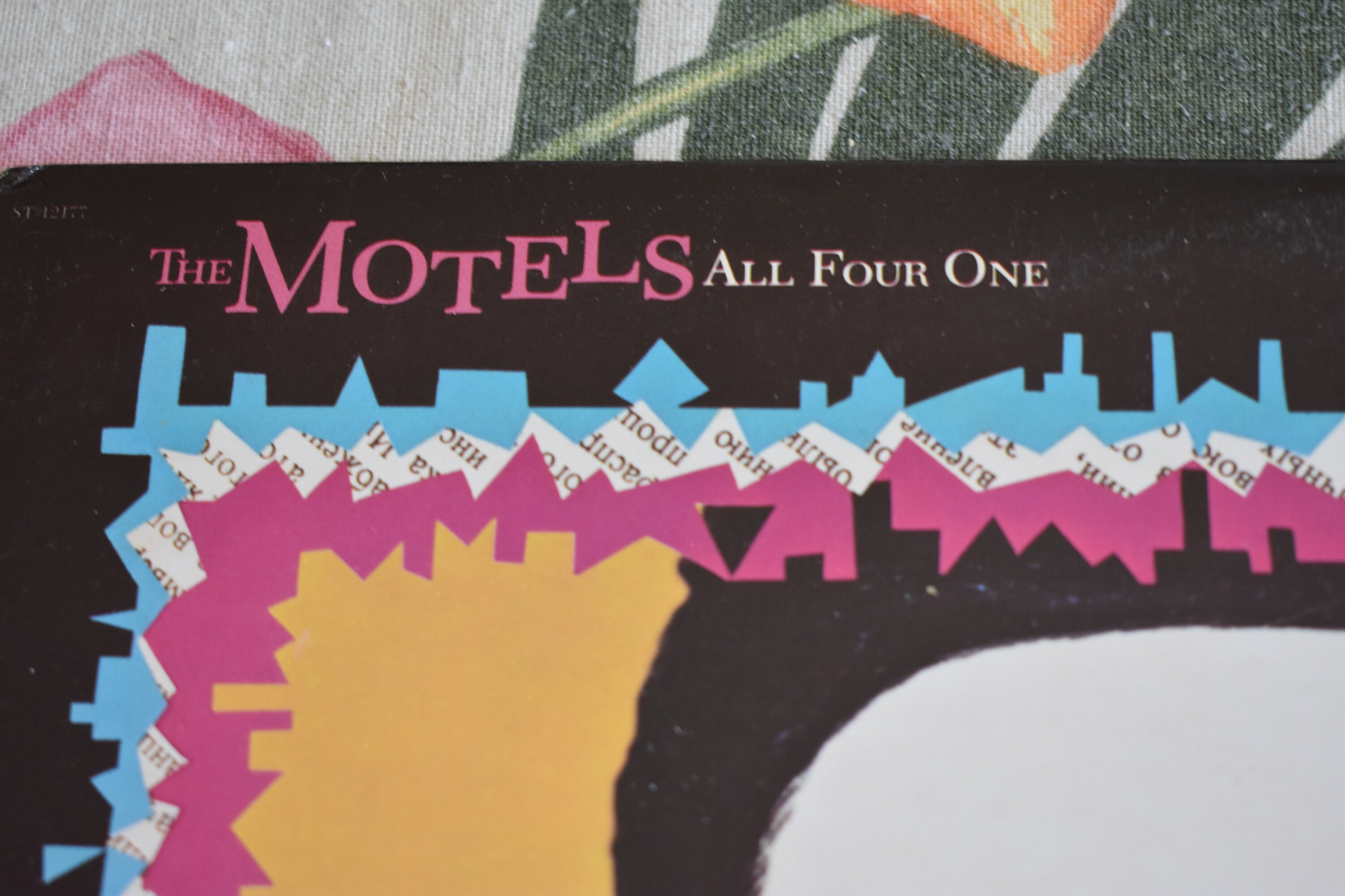 Vintage The Motels All Four One Vintage Vinyl Record Near Mint Album ...