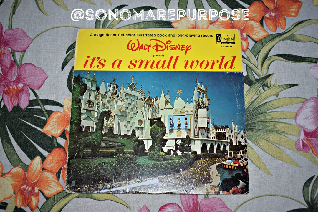 Walt Disney's Its a Small World Vintage 1964 Vinyl Record - Etsy