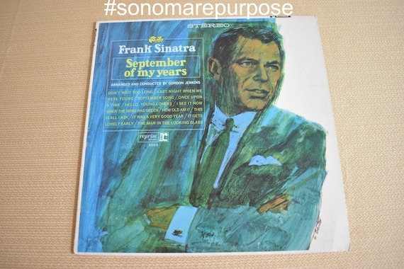 Frank Sinatra September of My Years Vinyl 33 LP Pop Music - Etsy