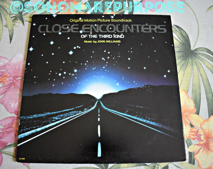Close Encounters of the Third Kind Original Soundtrack 1977 Vintage ...