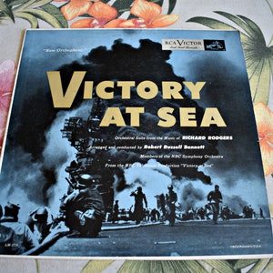 Victory at Sea Robert Russell Bennett- OST-RCA 1779 Mono Great ...